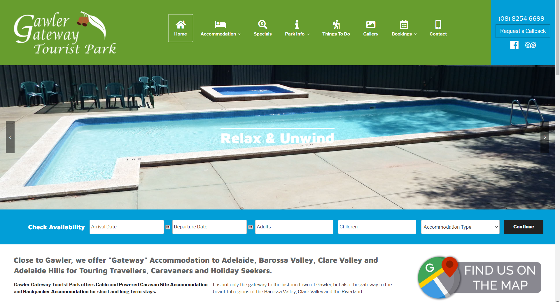 Gawler Gateway Tourist Park - Gawler's Top Caravan Park & Cabin ...